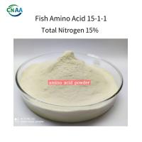 China Fish Amino Acid Powder Organic Fertilizer N15% Total Amino Acid 80% for sale