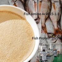 China Fish Amino Acid Powder Fertilizer 12% Free Amino Acid Organic Nitrogen 15% for Soil and Foliar for sale