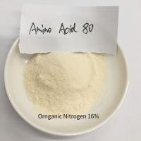 China 85% Amino Acid Powder Organic Nitrogen Fertilizer 16-0-0 PH 4-6 for Enhanced Crop Growth for sale