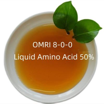 China 50% Min Amino Acid Organic Fertilizer for sale
