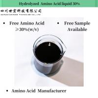 China Soya Based Hydrolyzed Amino Acid Liquid 30% Chloride Free Agricultural Fertilizer for sale