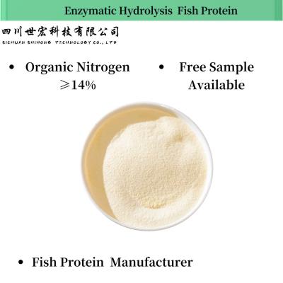 China Enzymatic Hydrolysis Fish Protein 14% Organic Nitrogen Fertilizer for Agriculture for sale