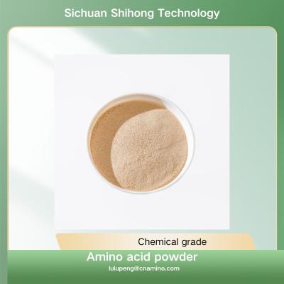 China Amino Acid Chelate Calcium Fertilizer 20% Amino Acid 16% Calcium High Organic Matter Yellow Powder for sale