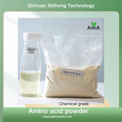 China Shihong AA80 Enzymatic Amino Acid Powder 80% OMRI Organic 100% Water Soluble 14-0-0 for sale