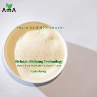 China Amino Acid 80% Powder 16-0-0 Hydrolyzed Plant Protein Fertilizer OMRI Certified for sale