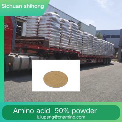 China Plant Source Amino Acid 90% Powder 14% Total Nitrogen Organic Fertilizer for Soil Fertility for sale