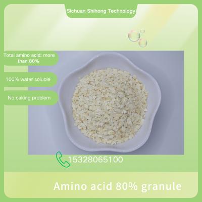 China Agricultural Grade Amino Acids 80% Powder Tablets 16-0-0 Enzymatic Hydrolysis for sale
