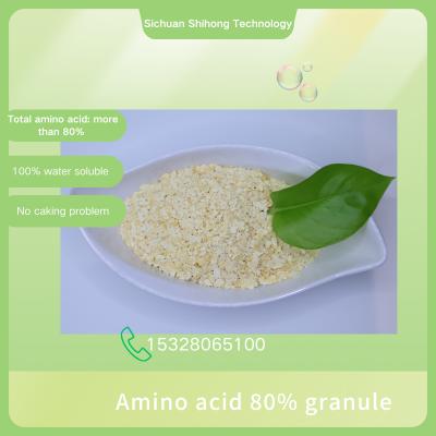 China Agricultural Grade Amino Acids 80% Powder Tablets Enzymatic Hydrolysis 16-0-0 Organic Nitrogen for sale