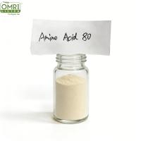 China Enzymatic Amino Acid 80% Powder Organic Nitrogen 16% Fertilizer Raw Material for Plants for sale