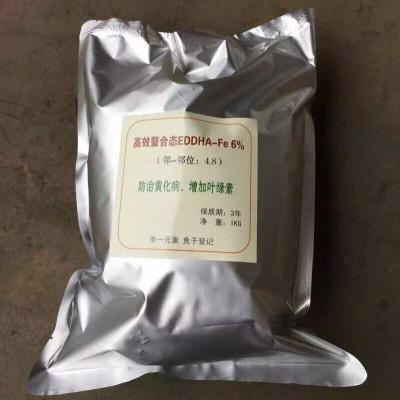 China EDDHA Fe 6% Organic Foliar Fertilizer Powder for Orange Trees - High Stability pH 3-12 for sale