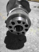 China Me120533 Mitsubishi Engine Crankshaft Model 6d40 Material Casting for sale