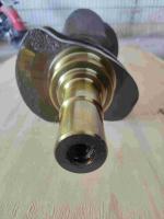 China 6136-31-1110 Komatsu Engine Crankshaft 6d105 Material Cast Quenching Treatment for sale