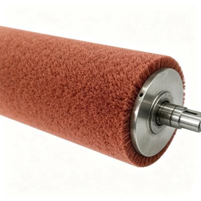 China Polishing and Grinding Roller Brush Industrial Brush Roll Custom Industrial Wound Roller Brush Wear-Resistant for sale