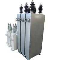 China High-Voltage AC Shunt Single/Three Phase Metalized Polypropylene Power Electric Capacitor for Reactive Compensation for sale