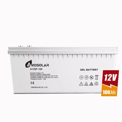China 12V 250Ah Gel Battery For Solar System With 1500times Cycle Life And OEM/ODM Accepted for sale