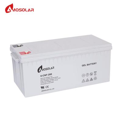 China GEL Lead Acid Battery 12v 24v 200ah 100ah 50ah 200ah Deep Cycle for Solar Energy Storage for sale