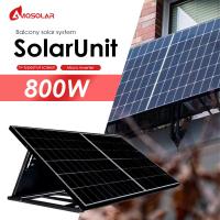 China 230V/220V 180V-270V Balcony Power Plant PV Solar System with 600W 800W Micro Inverter for sale