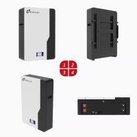 China Amosolar Battery 48V 100Ah LifePO4 Hv Lithium Ion Battery with Long-lasting Cycle Life for sale
