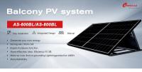 China 1000w 600w 800w Amosolar SolarUnit EU Stock Garden Balcony Solar Panel System for Home for sale