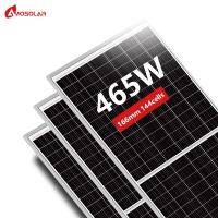 China Anodized Aluminium Alloy Frame 166mm 445watt 450watt 455watt 460watt 465watt Solar Panel for sale