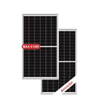 China Amosolar 580W 590W 600W 610W Half Cut Solar Panel with 3.2mm Low Iron Tempered Glass for sale