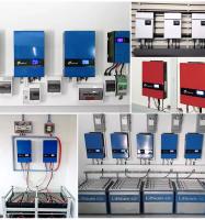 China Amsolar Solar Off Grid System 3KW/5KW with High Frequency Off-Grid Solar Inverter for sale