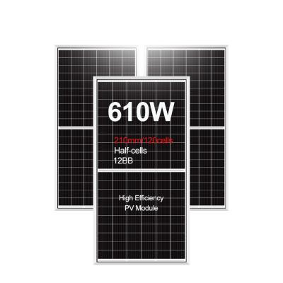 China Junction Box IP68 Rated Amosolar 120 Solar Cells 580w 585w 595w 600w 610w Solar Panel for sale