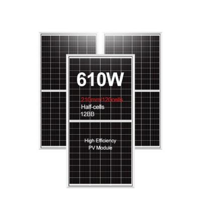 China Amosolar High Energy Efficiency Solar Panels 595w 600w 605w 's Ground Mounting Option for sale