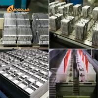 China Amosolar Rechargeable Deep Cycle Solar Battery with 12V100AH GEL Lead Acid Battery for sale