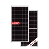 China Double-glass 575w 580w 585w 590w 595w 600w 605w Mono Solar Energy Panels With TUV CE ISO for sale