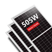 China 500W Solar Panel 505W 495W 500Watt PV Modules with 21.25% Efficiency and CE Approved for sale