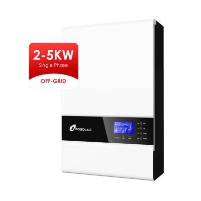 China Amsolar 3KW 5KW 8KW 10KW Off Grid Solar Inverter with MPPT Voltage Range of 60-115Vdc for sale