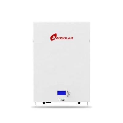 China 48V/51.2V Power Wall Mounted Lithium Battery with Safe Material and Easy Installation for sale