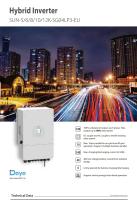China SAA/CE/TUV/VDE/CEI Certificate Deye Household Inverter 5kw 6kw 8kw SUN-6K-SG01HP3-EU-AM2 for sale