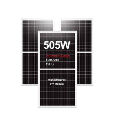 China Upgrade Your PV Plant with 485w 490w 495w 500w 505w Solar Panel Kit from Certified for sale