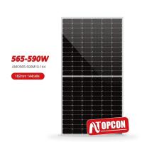 China 182mmx182mm Half Cell Mono Solar Panel 550w 575W 580W 590W 700w N type for House Roof for sale