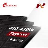 China 300mm / 300mm Cable Length Full Black Mono N Type Topcon Solar Panels 565w 580w with 144 for sale