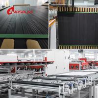 China 300mm / 300mm Cable Length Full Black Mono N Type Topcon Solar Panels 565w 580w with 144 for sale