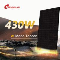 China 300mm / 300mm Cable Length Full Black Mono N Type Topcon Solar Panels 565w 580w with 144 for sale