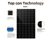 China 22.83% Panel Efficiency Mbb 144 Mono Half-Cell Solar Panels for Government Program for sale