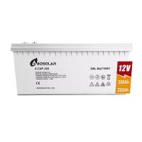 China Golf Carts Amosolar 12V 100Ah 150Ah 200Ah 250Ah Gel Lead Acid Battery For 6000 Life Circle for sale