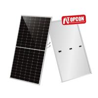 China Half Cell Mono 550w 575W 580W 590W N Type Solar Panels for Roof and IP68 Junction Box for sale