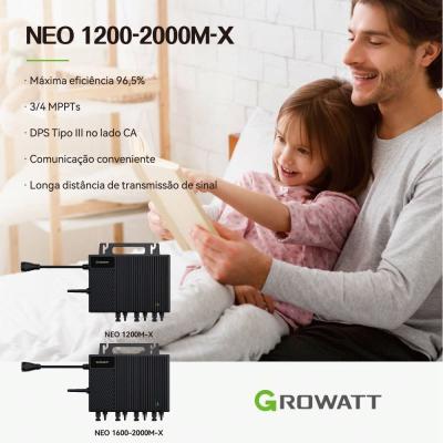China IEC 62116 Certified DC/AC Inverters Growatt Micro Inverters for Solar 800w-3000w for sale