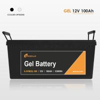 China Amosolar Gel Battery 12V 24V 50Ah 100Ah 150Ah 200Ah 250Ah for Solar Storage System for sale