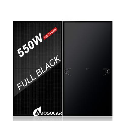 China Monocrystalline 540W 545W 550W Solar Panels with PV and MC4 Compatible Connector for sale