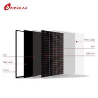 China Amosolar 440W 450W 460W 1000W Monocrystalline Solar Panel with IP68 Rated Junction Box for sale