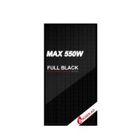 China 550w Full Black Solar Panel HJT Monocrystalline Solar Power Panel 540 Watt 560w Rotterdam for sale
