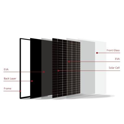 China Solar Power System 182mm 108cells 380w 390w 400w 405w 410w Monocrystalline PV Panels for sale