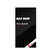 China EU Stock 400w 430w 450w 500w 550w All Black Solar Panels with 21.3% Panel Efficiency for sale
