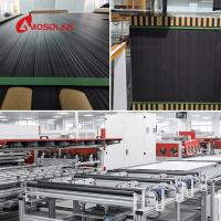 China Anodized Aluminium Alloy Frame 182mmx182mm 120 Cell Half Cell Mono N type Solar Panels for sale